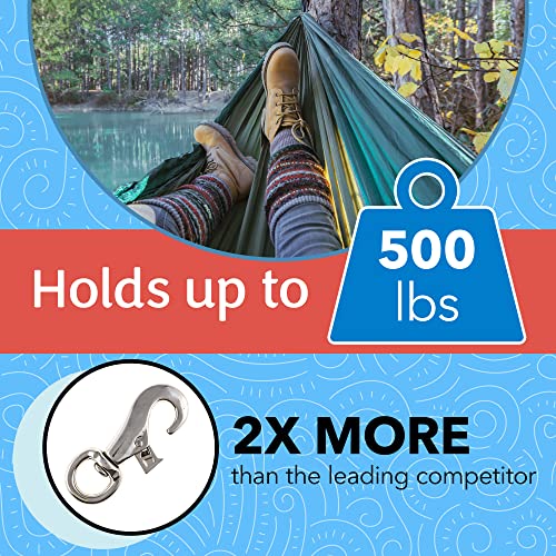 Hanging Chair/Hammock Chair Swivel Hook Snap - 500 LB Capacity - Outdoor/Indoor (500 LB Weight Limit) by Impresa
