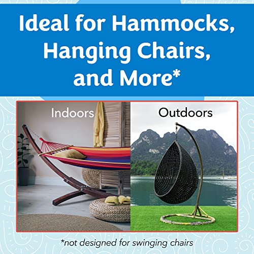 Hanging Chair/Hammock Chair Swivel Hook Snap - 500 LB Capacity - Outdoor/Indoor (500 LB Weight Limit) by Impresa