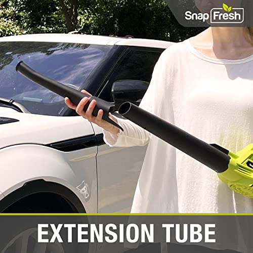 Cordless Leaf Blower - SnapFresh 20V Cordless Leaf Blower with 2.0Ah Li-ion Battery & Fast Charger, 130 MPH 140CFM Electric Leaf Blower Battery Powered Lightweight Sweeper for Sidewalk Hard Surfaces