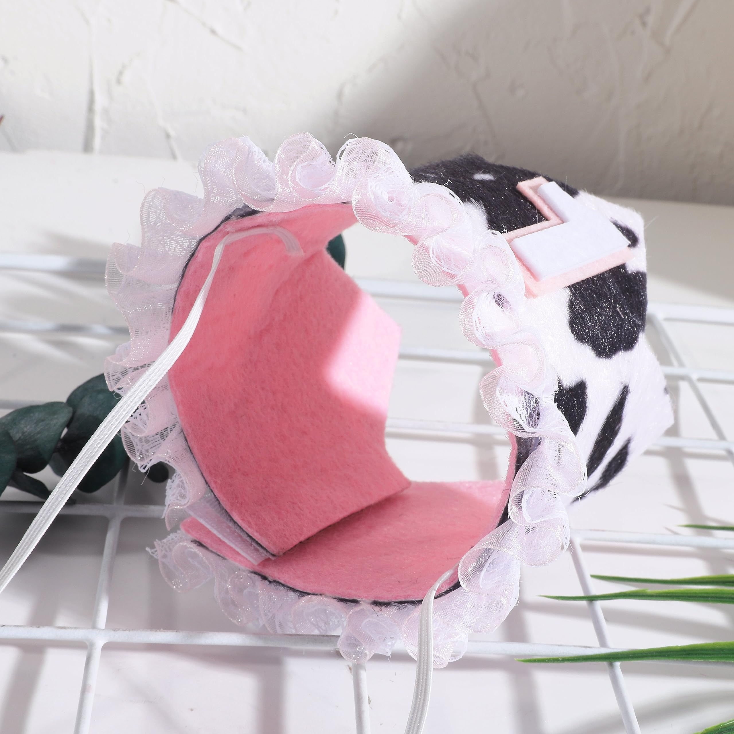 Pink Cow Birthday Party Hat/Crown - Western-Themed First Birthday Crown for Baby Girl, Party Decorations and Photo Props