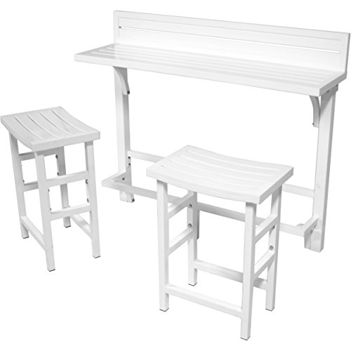 MIYU Furniture 3-piece Balcony Bar – Lily