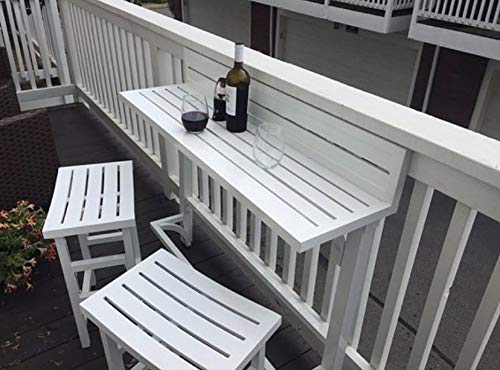 MIYU Furniture 3-piece Balcony Bar – Lily