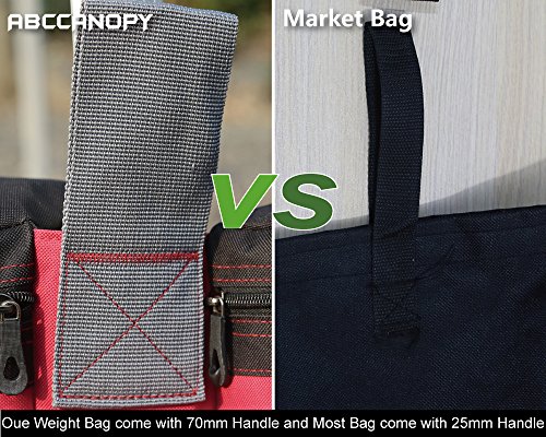 ABCCANOPY Canopy Sandbags for Instant Shelters, 140lb