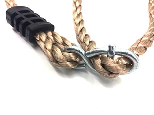 Tree Swing / Hammock Hangings Safer Nylon Rope,Tree Swing Hanging Strap Kit(Holds Up to 650 Lbs.) -Pack of 2(Adjustable)