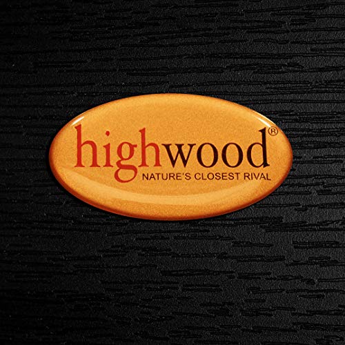 Highwood AD-CHL1-BKE Hamilton Made in the USA Adirondack Chair, Adult Size, Black