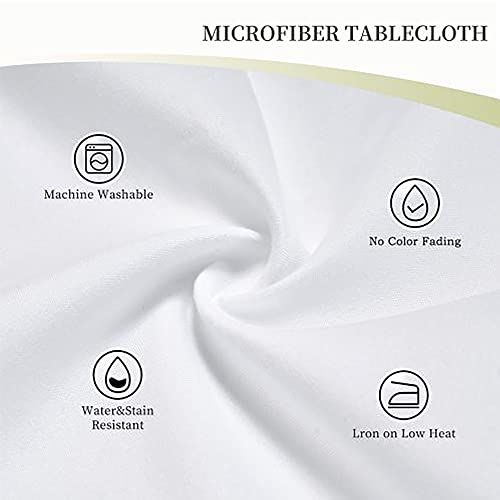 African Mud Cloth Tribal Print Round Tablecloth - 60 Inch, Water Resistant Spill Proof Washable Polyester Table Cloth,for Outdoor Picnic, Ktchen and Holiday Dinner