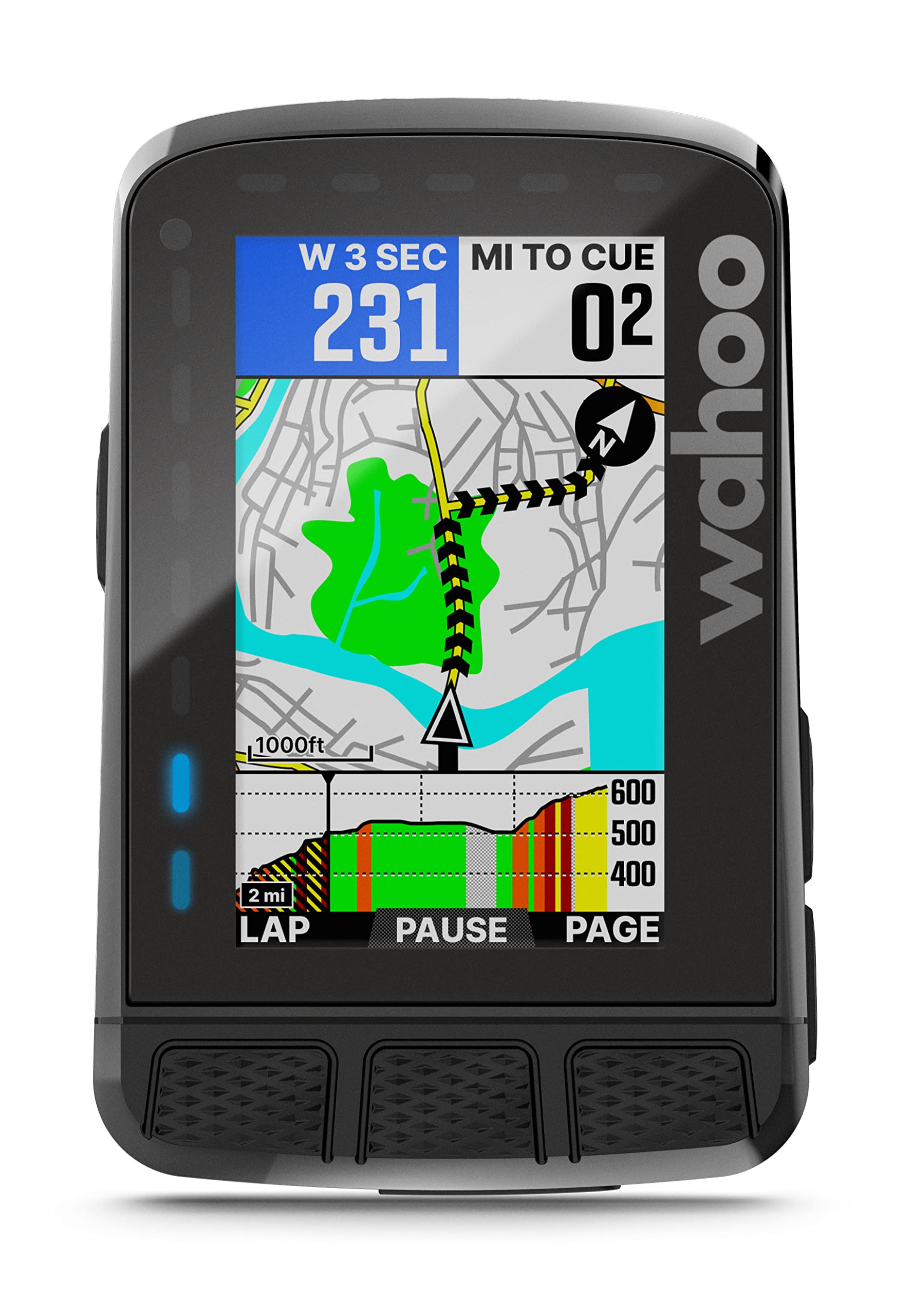 Wahoo ELEMNT ROAM V2 GPS Bike Computer + Heart Rate Monitor Bundle