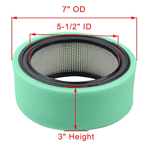 Harbot 24 083 03-S Air Filter with 24 083 05-S Pre Filter 21536400 for Kohler CH18 CH20 CH22 CH23 CH25 CH730 CV18-CV25 CH740 CV675 CV740 Kohler Command Air Filter