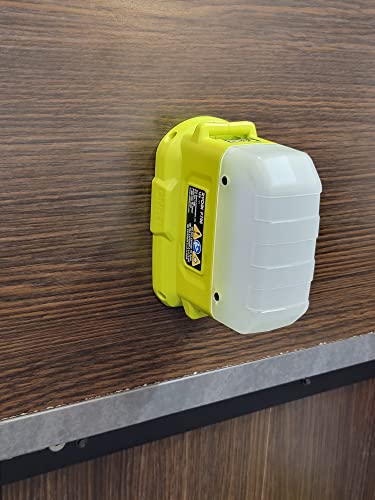 Ryobi 18V Cordless Tool & Battery Mounts Hangers Holders Brackets - 12 Pack - 6 Tool + 6 Battery Mounts