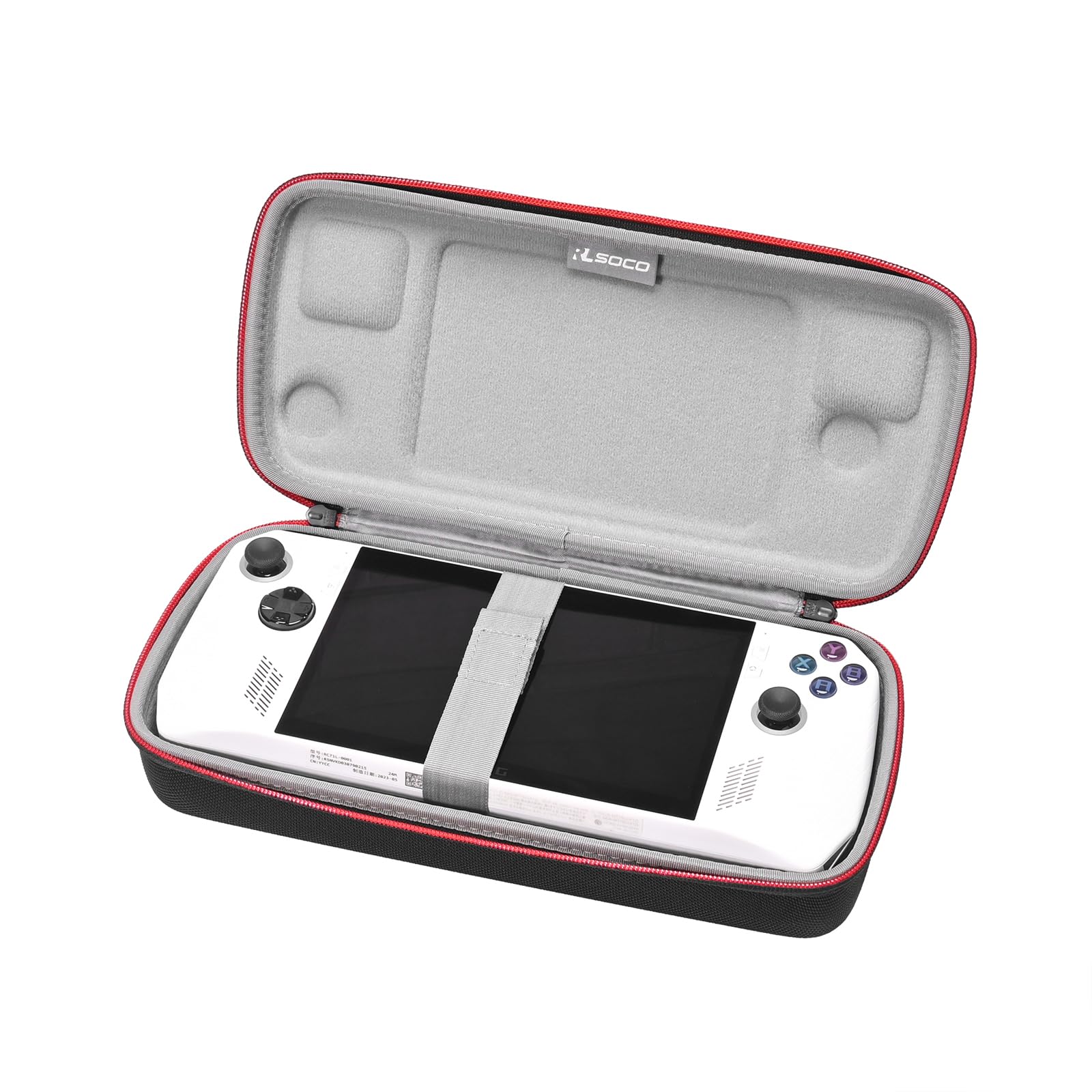RLSOCO Hard Case for ASUS ROG Ally 7" 120Hz Gaming Handheld & Accessories Fits the Portable Console, Console Base, Charger, Charging Cable, etc. (Case Only)