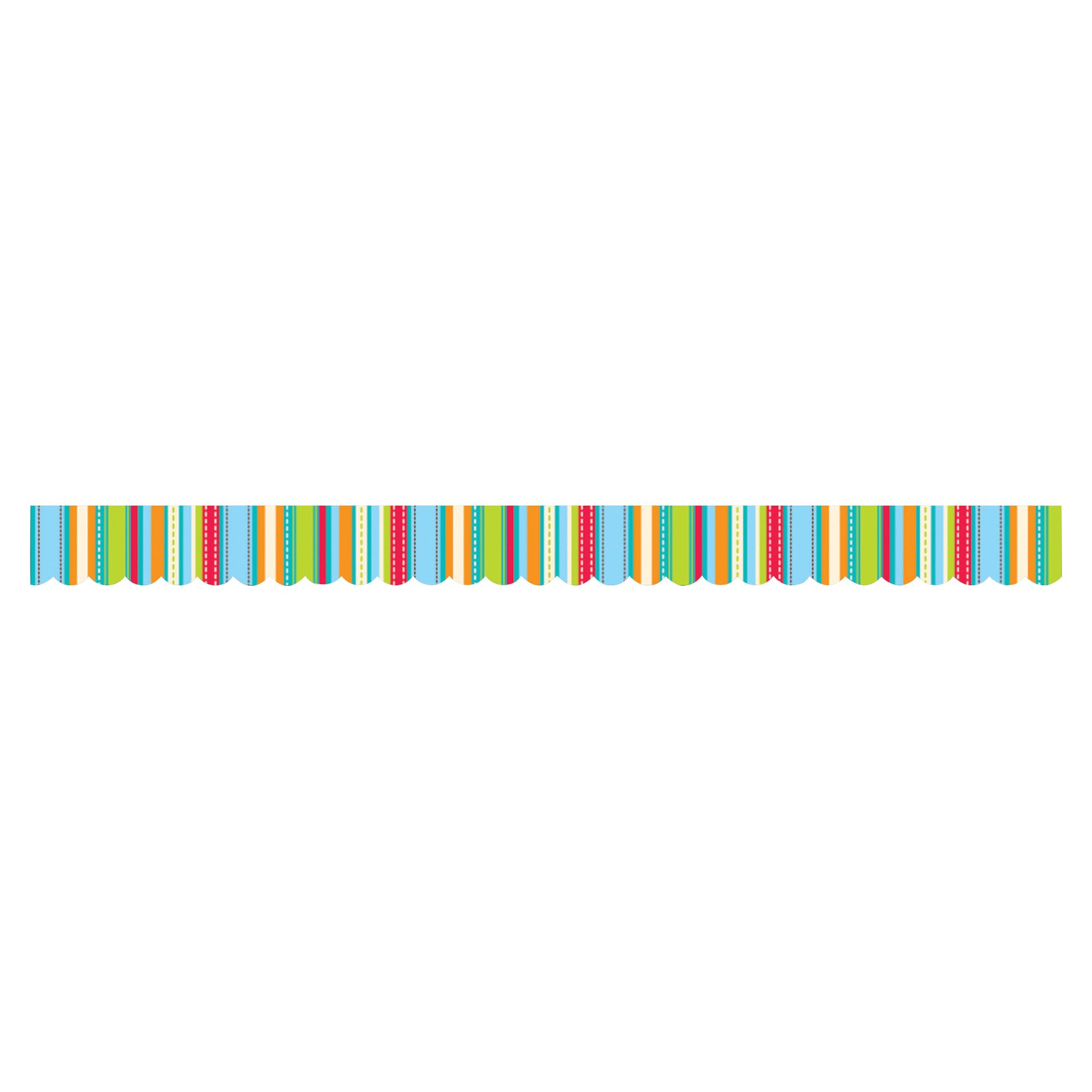 Creative Teaching Press Stripes and Stitches Border (1040)