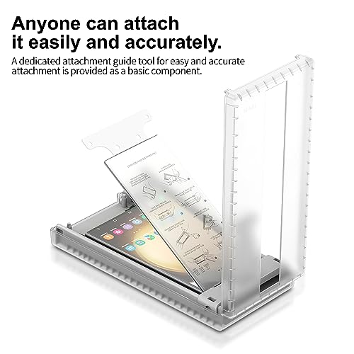 GOBUKEE Compatible for Samsung Galaxy S21 Ultra Premium Flexible PMMA Screen Protector Film, Installation Guide Tool Included, Full Edge Coverage - 2 Pack