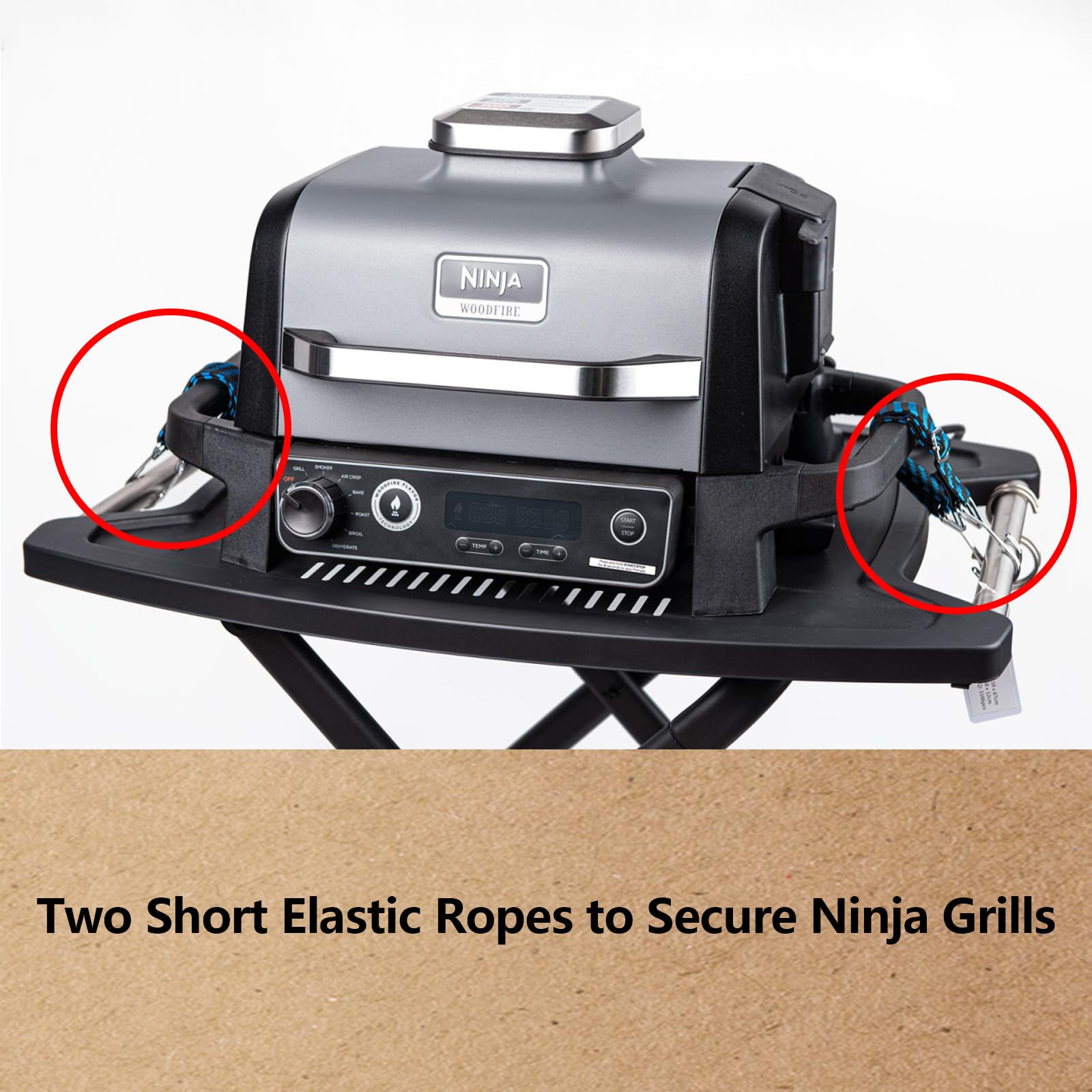 Weber Q Series Portable Grill Cart - Folding Stand for Q1200, Q1000, Q2200, Q2000, Q2400 - Outdoor BBQ