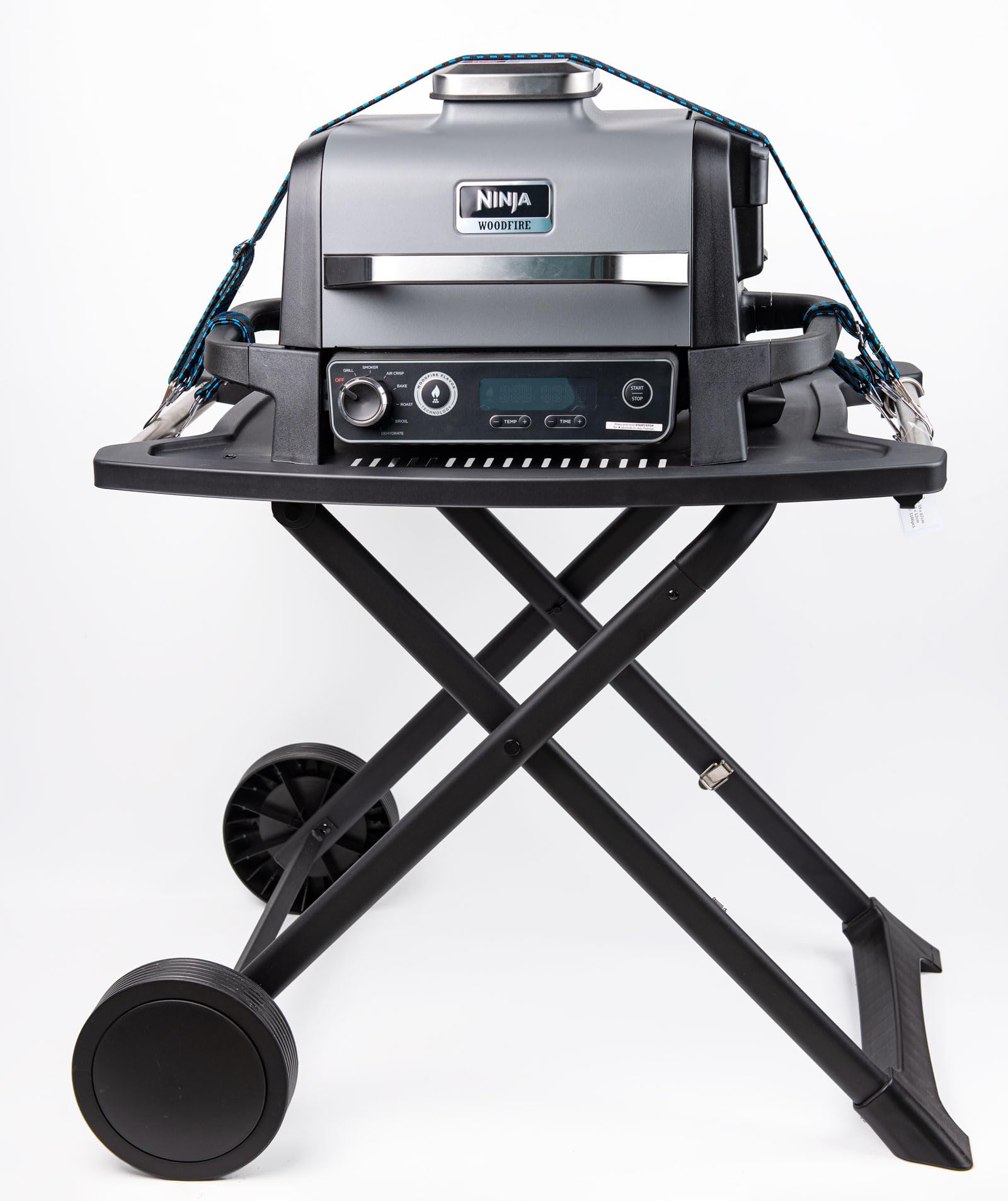 Weber Q Series Portable Grill Cart - Folding Stand for Q1200, Q1000, Q2200, Q2000, Q2400 - Outdoor BBQ
