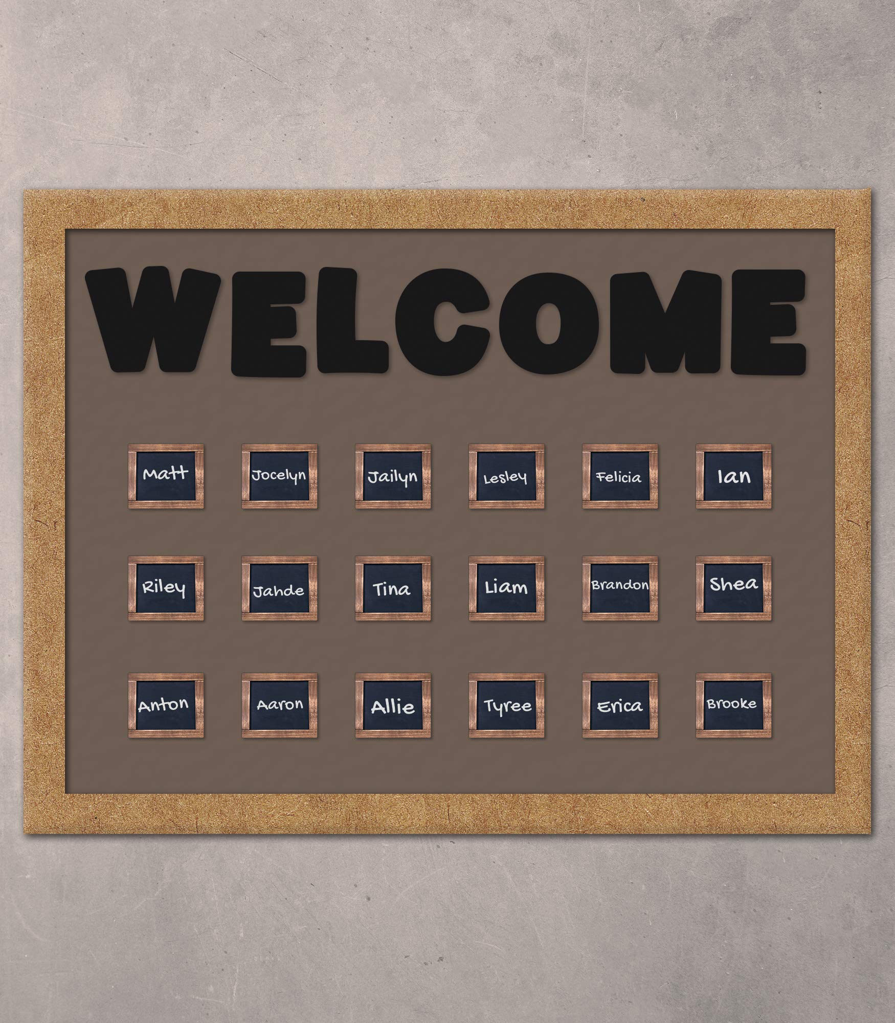 Schoolgirl Style - Industrial Chic | Chalkboards Colorful Cut-Outs, Classroom Décor, 36 Pieces, Multi (120546)