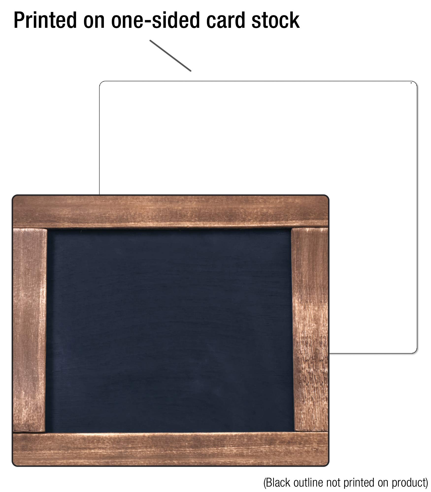 Schoolgirl Style - Industrial Chic | Chalkboards Colorful Cut-Outs, Classroom Décor, 36 Pieces, Multi (120546)