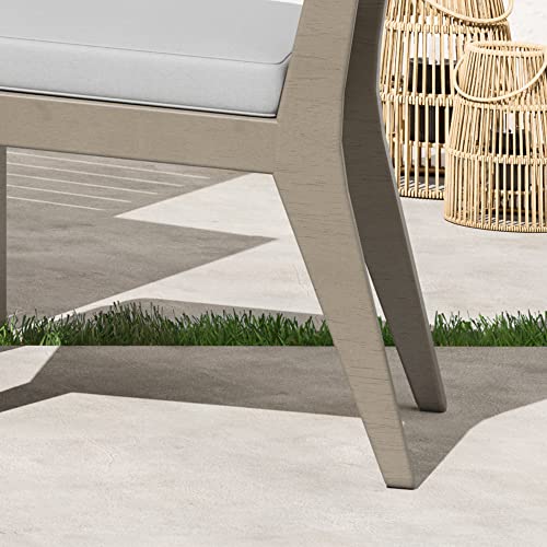 homestyles Sustain Outdoor Dining Armchair Pair, Gray
