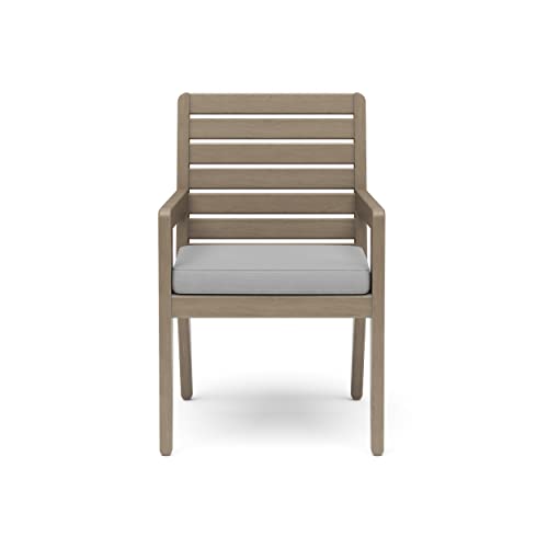 homestyles Sustain Outdoor Dining Armchair Pair, Gray