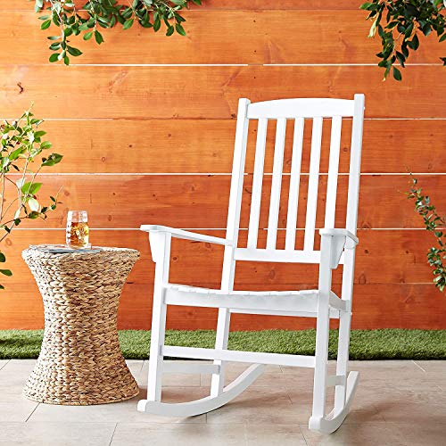 Cambridge Casual Bentley Porch Rocking Chair, Cream White
