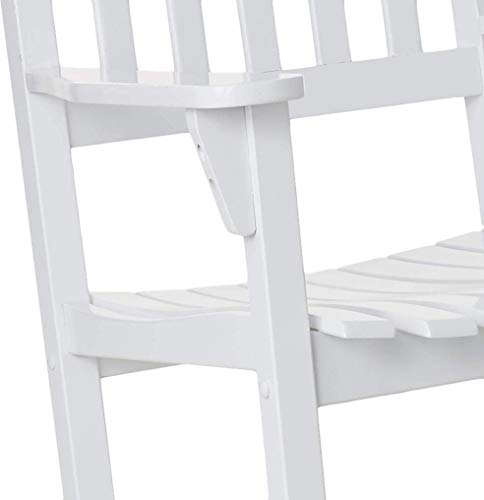 Cambridge Casual Bentley Porch Rocking Chair, Cream White