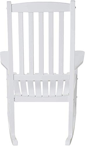 Cambridge Casual Bentley Porch Rocking Chair, Cream White