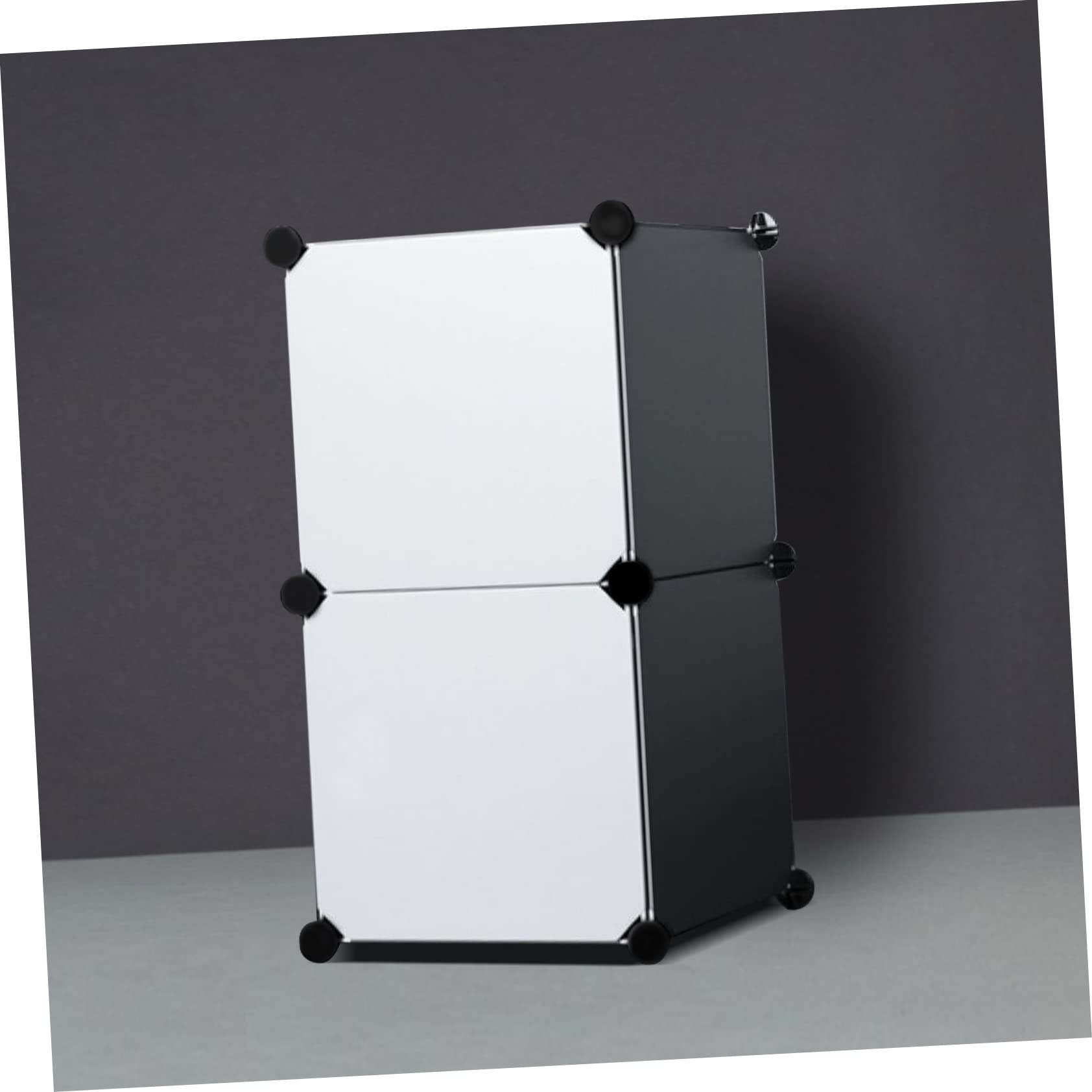 OSALADI Wire Grid Cube Connectors Wire Connector Organizer 8 Cube Storage Organizer 30 Pcs Universal Combination Cabinet Card Pp Resin Steel Wire Supplies Wire Shelf Divider Connector