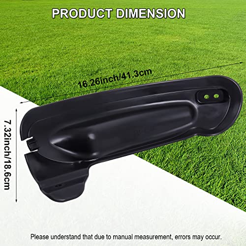 Foifatt 631-05195A Mulch Plug Replacement for 631-05195, Compatible with MTD 42" / 46" Lawn Mowers 19A30046100, 19A30047100, 19A30055100, 19A70041, 19B30005, Fits 2012 and After