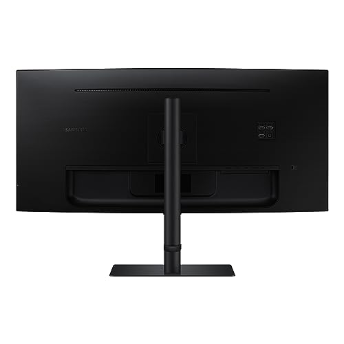 SAMSUNG 34” ViewFinity S65UA Series Ultrawide QHD Curved Monitor, HDR10, 100Hz, 350 nit, USB- C, Adjustable Stand, Intelligent Eye Care, LS34C650UANXGO, Black