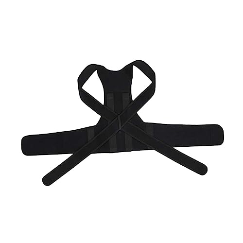 KALLORY Hunchback Correction Belt Heating Pad Posture for Men Women Posture Corrector Posture for Women Portable Heat Pad Brace Posture Student Ok Fabric Adjustable Camel Strap