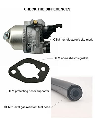 Huayi P19-1 Gas Generator Carburetor Kit OEM for Predator Champion Honda Generac 3500 4000 3000 4500 4375 3550 3650 GP 3250 3300 Watt etc. Powered by 196cc 208cc 212cc 224cc