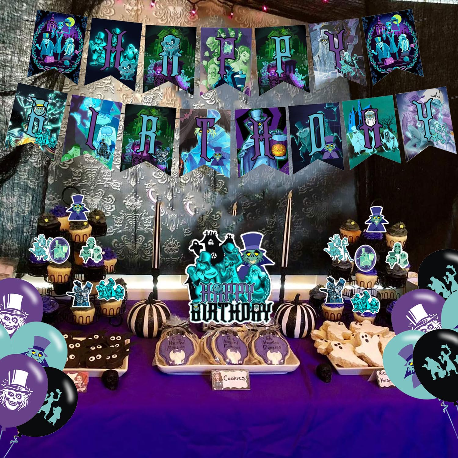 ๐๐ช๐พ๐ท๐ฝ๐ฎ๐ญ ๐๐ช๐ท๐ผ๐ฒ๐ธ๐ท Party Decorations, Birthday Party Supplies from ๐๐ช๐พ๐ท๐ฝ๐ฎ๐ญ ๐๐ช๐ท๐ผ๐ฒ๐ธ๐ท Party Supplies include Banners - Cake Toppers - 12 Cupcake Toppers - 18 Balloons