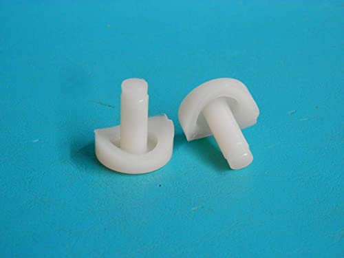 3/4" Coved Stem Bumper Fits Into 1/4" Inch Round Hole Patio Outdoor Furniture Chairs Protectors Pack of 16 PCS