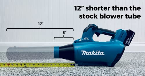 Stubby Nozzle Co. STUBBY Car Drying Nozzle for Makita 18V LXT Leaf Blowers (XBU03Z and DUB184Z)