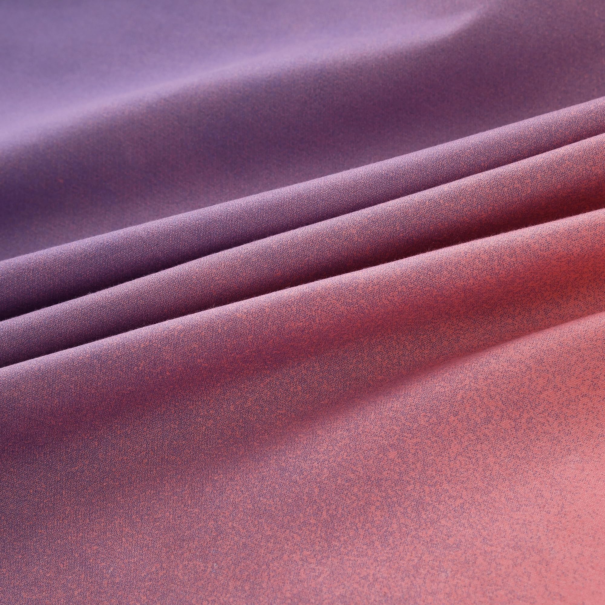 Mengersi Gradient Sheet Set,Purple Pink Fitted Sheet,Flat Sheet,Pillowcases, Extra Soft - Deep Pockets - Easy Fit - 4 Piece Set,Full Size (FS638sheet set)