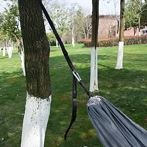 2Pcs Hammock Straps - Hammock Tree Straps Set,No Stretch Suspension System Kit,200cm Adjustable Outdoor Tree Hanging Yoga Tied Rope Belt for Camping Hiking