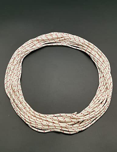 YAMAKATO Pull Start Cord Rope 9/64 inch 3.5mm Recoil Starter String for STHIL Poulan Husqvarna Sears Echo Craftsman Ryobi Honda Chainsaw Lawn Mower Weed Eater Trimmer Edger Leaf Blower 40 Feet #4-1/2