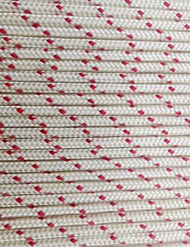 YAMAKATO Pull Start Cord Rope 9/64 inch 3.5mm Recoil Starter String for STHIL Poulan Husqvarna Sears Echo Craftsman Ryobi Honda Chainsaw Lawn Mower Weed Eater Trimmer Edger Leaf Blower 40 Feet #4-1/2