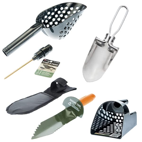 Sluice Monkey for Metal Detecting Black Sand Scoop Set