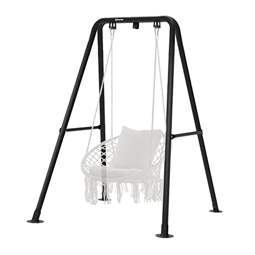 G TALECO GEAR Hammock Chair Stand,Heavy-Duty Steel Hammock Stand,300LBS Multi-Use Swing Stand for Outdoor Indoor,Hammock Chair not Include