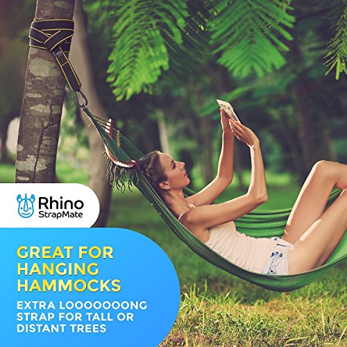 Tree Swing Straps Hanging Kit - Two 10ft Straps, Holds 2800 lbs (SGS Certified), Fast & Easy Way to Hang Any Swing