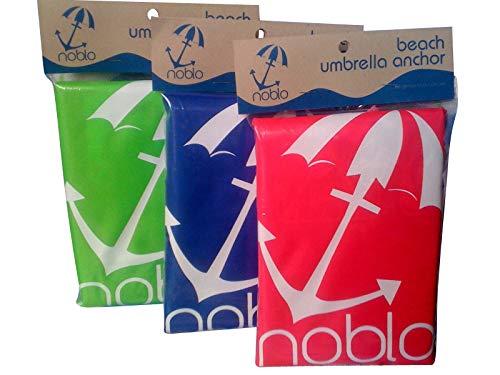 Noblo Umbrella Buddy-Simple Beach Shade Umbrella Anchor (blue)