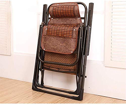 XZGDEN Lightweight Folding Deck Chair Patio Zero Gravity Chair Outdoor Folding Adjustable Reclining Chairs Pool Side Using Lawn Lounge Chair with Pillow One Size Sun Lounger Garden Chairs