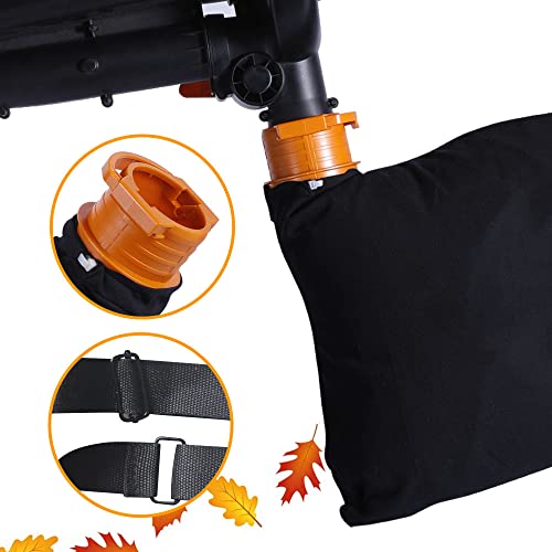 50026858 (WGBAG500) Trivac Leaf Collection Bag, by - Braveboy, Compatible with Worx Blower / Vacuum Cleaner, Replacement Model WG500, WG505, WG509