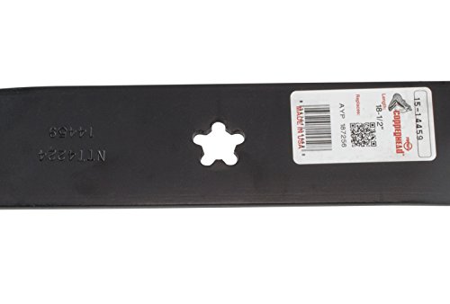 3 Rotary Mower Bagging Blades Fit AYP/Roper/Sears/ Husqvarna 187256 187255 532187256 GTH26K54T MZ5424S YTH26V56