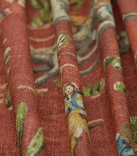 Waverly - Premium Printed Cotton Fabric by The Yard, Western Design, DIY, Craft, Project, Sewing, Designer Upholstery and Home Decor, 54" Wide (Wild West Collection, Barn)