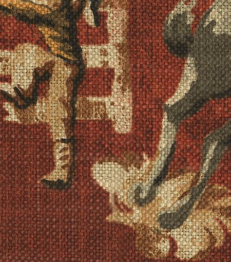 Waverly - Premium Printed Cotton Fabric by The Yard, Western Design, DIY, Craft, Project, Sewing, Designer Upholstery and Home Decor, 54" Wide (Wild West Collection, Barn)