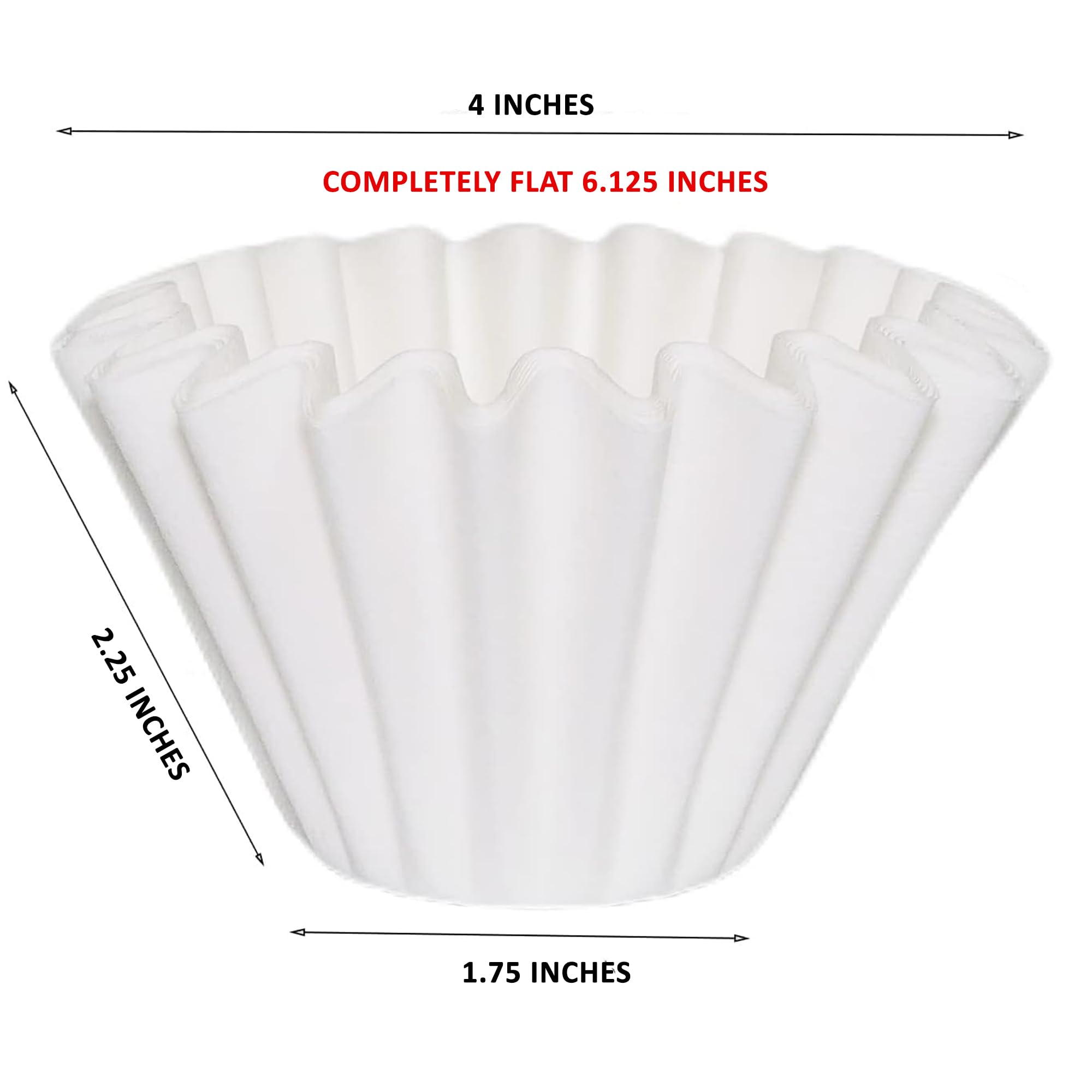 GoldTone 100 Pack Coffee Filters,1-2 Cup Basket Paper Coffee Filters for Mini Mr Coffee, Single Serve Coffee Pot, Pour Over Coffee Makers with 1 OZ Scoop (Coffee Filters (100))