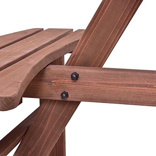 9rit_shop Entertain, Relax and Enjoy Dining with 6-Person Patio Wood Picnic Table Beer Bench Set