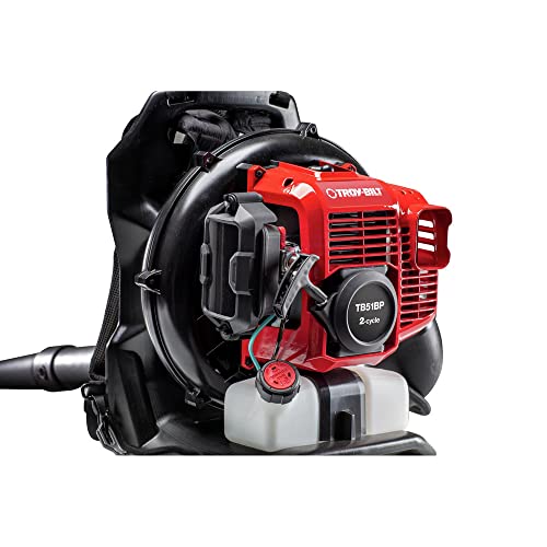 Troy-Bilt Gas Backpack Leaf Blower, 51cc (TB51BP), Red