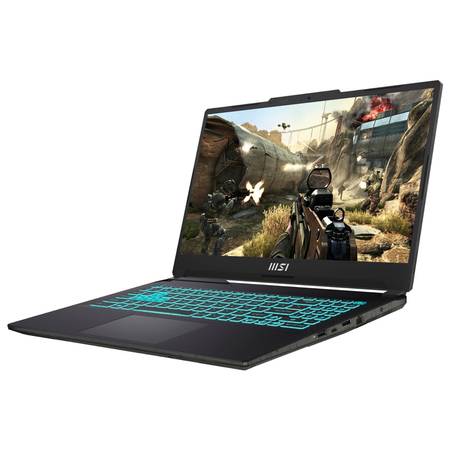 MSI Cyborg 15 Gaming Laptop, 15.6" FHD 144Hz Display, Intel Core i7-12650H, NVIDIA GeForce RTX 4060, 64GB DDR5 RAM, 2TB SSD, Webcam, Backlit Keyboard, Wi-Fi 6, Windows 11 Home, Translucent Black
